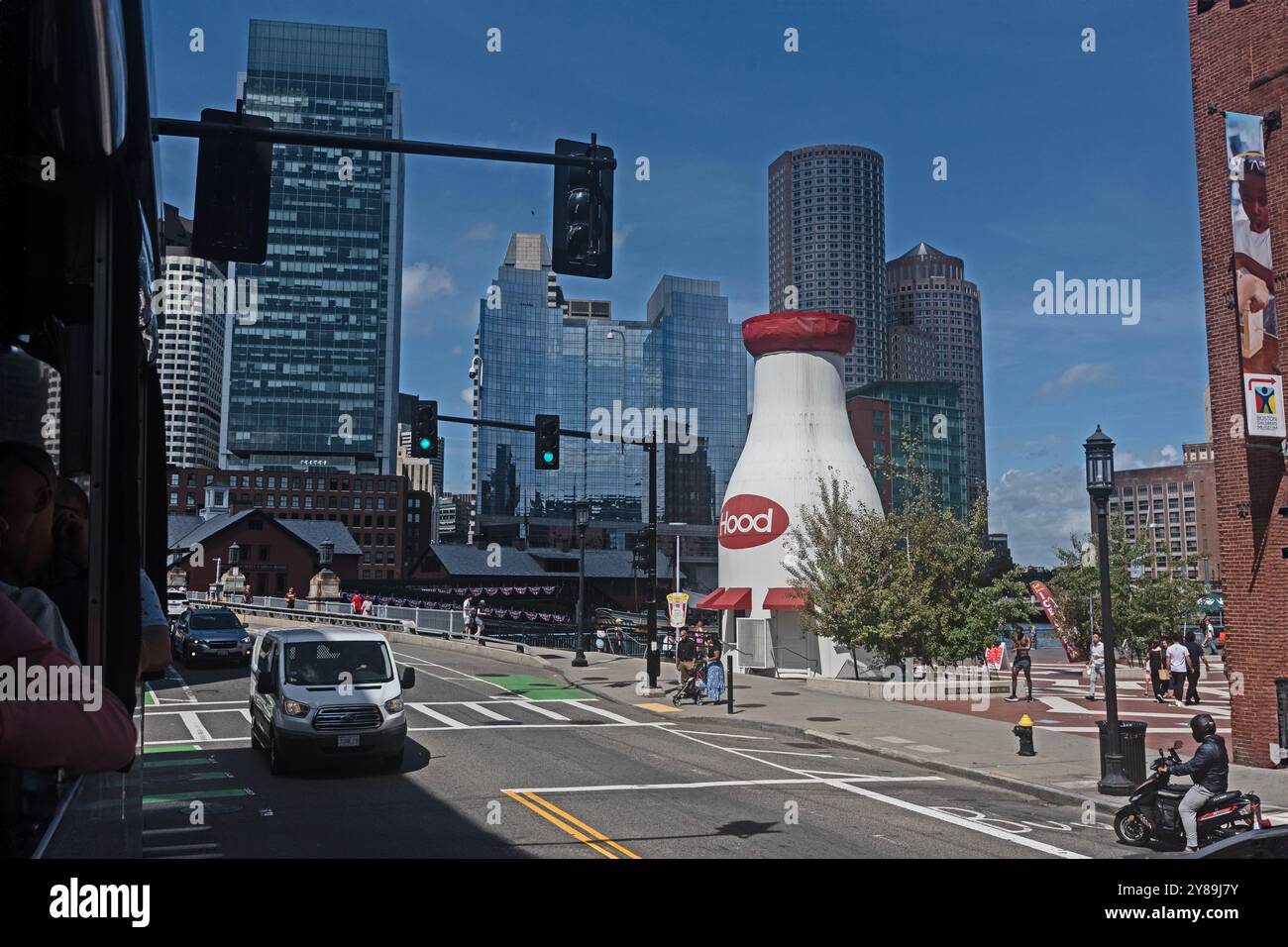 Boston's Hood Bottle Stock Photo - Alamy