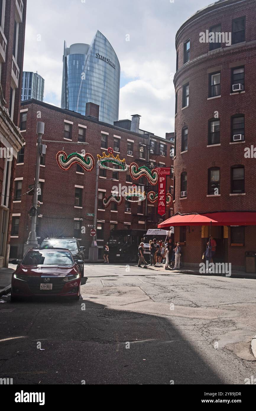 North End, Little Italy,.Boston, Massachusetts, USA.Boston ...