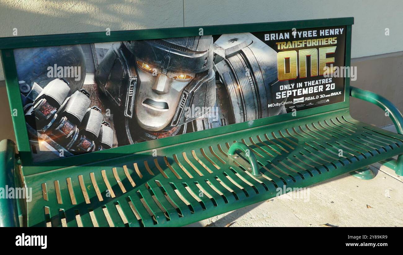 Los Angeles, California, USA 1st October 2024 Transformers One Bus ...