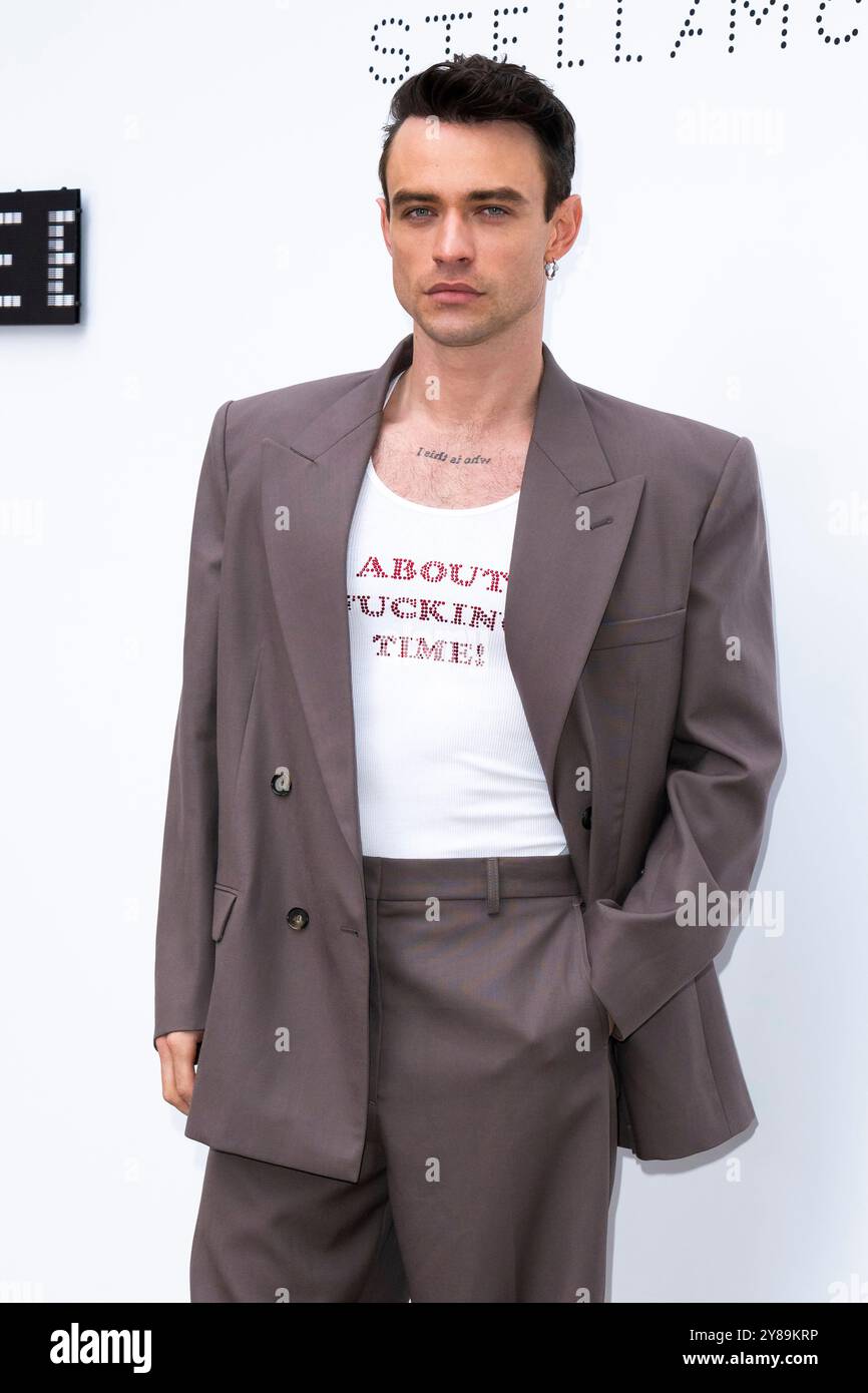 Thomas Doherty attends the Stella McCartney Spring/Summer 2025 ...