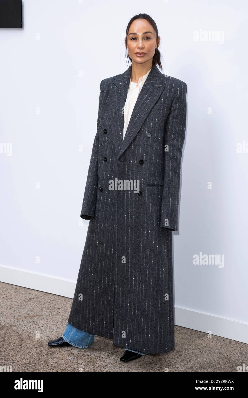 Cara Santana attends the Stella McCartney Spring/Summer 2025 collection ...