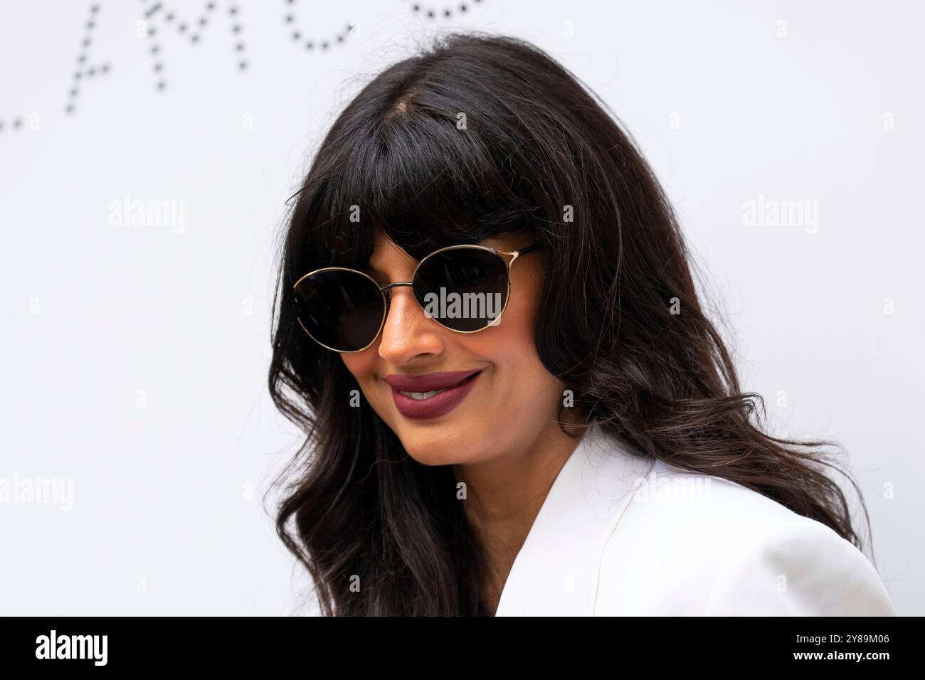 Jameela Jamil attends the Stella McCartney Spring/Summer 2025 ...