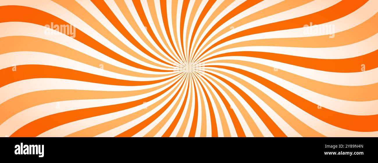 Caramel candy sunburst background. Salted caramel ice cream sunbeams ...