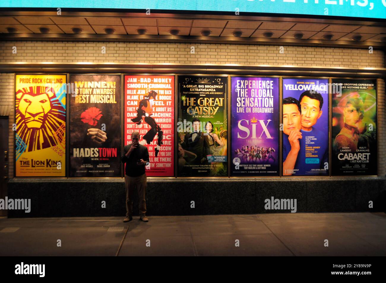 Broadway musical posters hi-res stock photography and images - Alamy