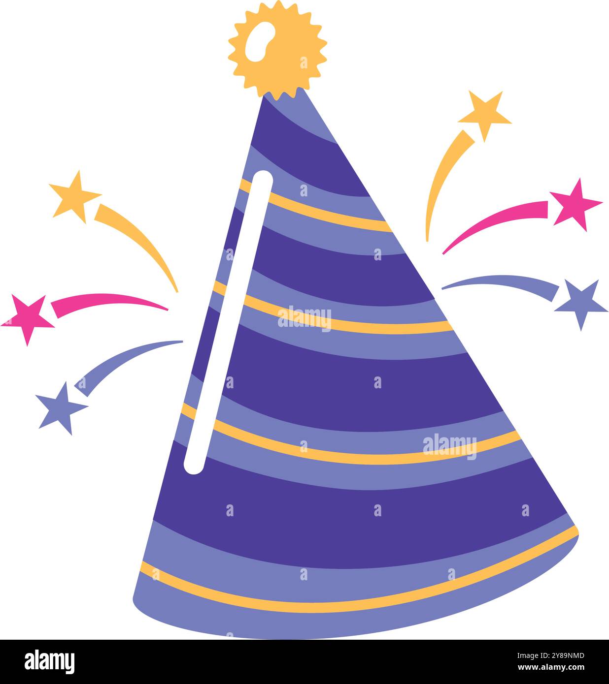 birthday party hat Stock Vector Image & Art - Alamy