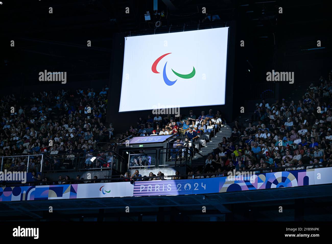 General atmosphere illustration view of with the crowd and the ...