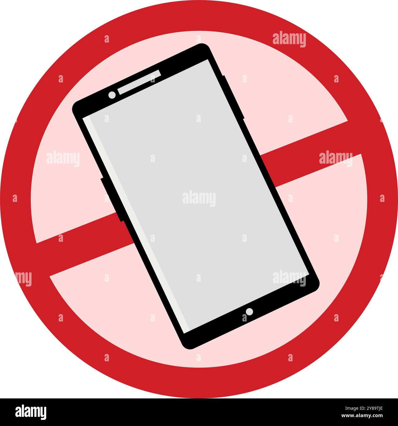 dont use smartphone warning sign Stock Vector Image & Art - Alamy
