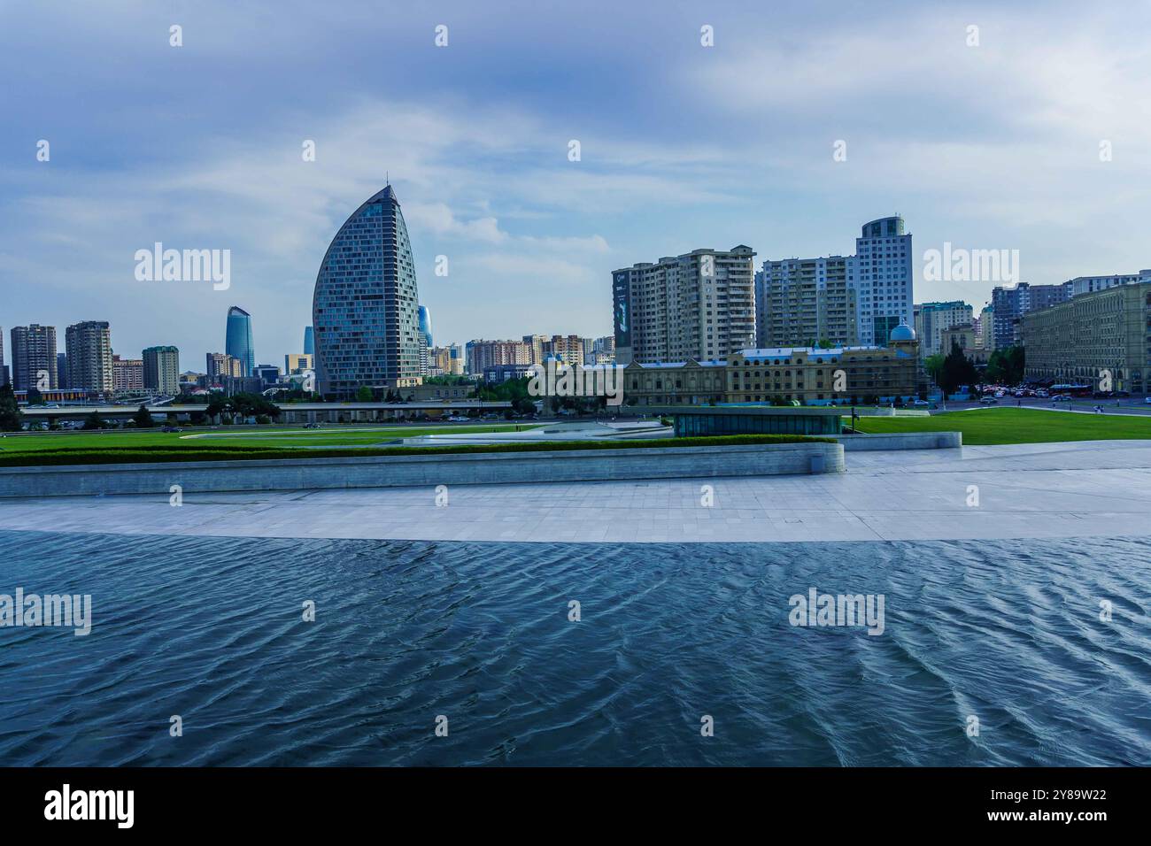 A Very Beautiful Cityscape. Baku, Azerbaijan Stock Photo - Alamy