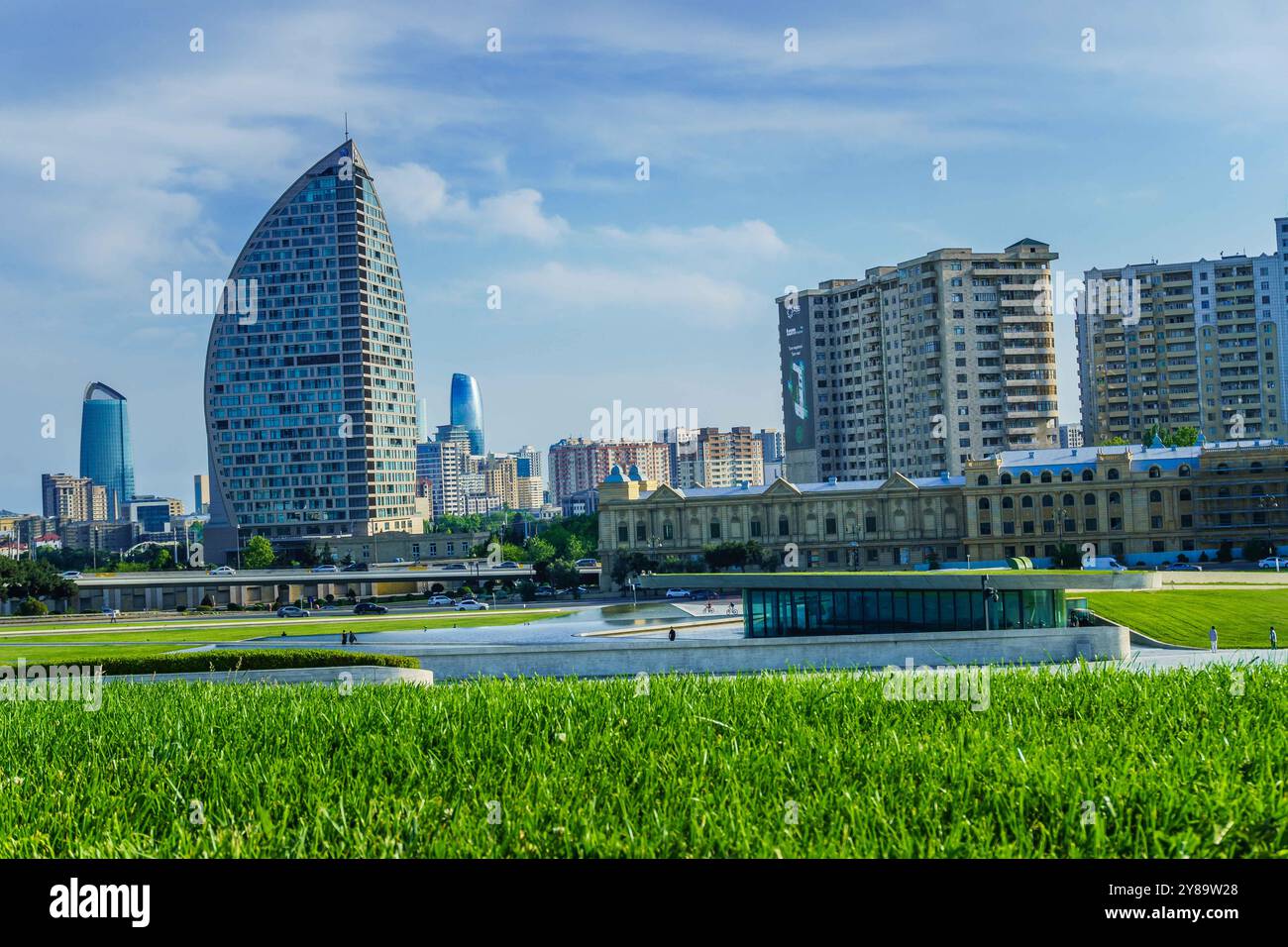 A Very Beautiful Cityscape. Baku, Azerbaijan Stock Photo - Alamy