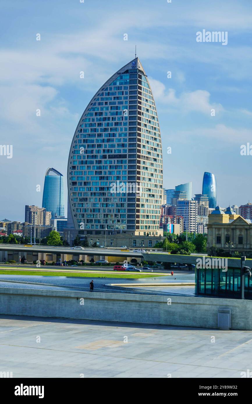 A Very Beautiful Cityscape. Baku, Azerbaijan Stock Photo - Alamy