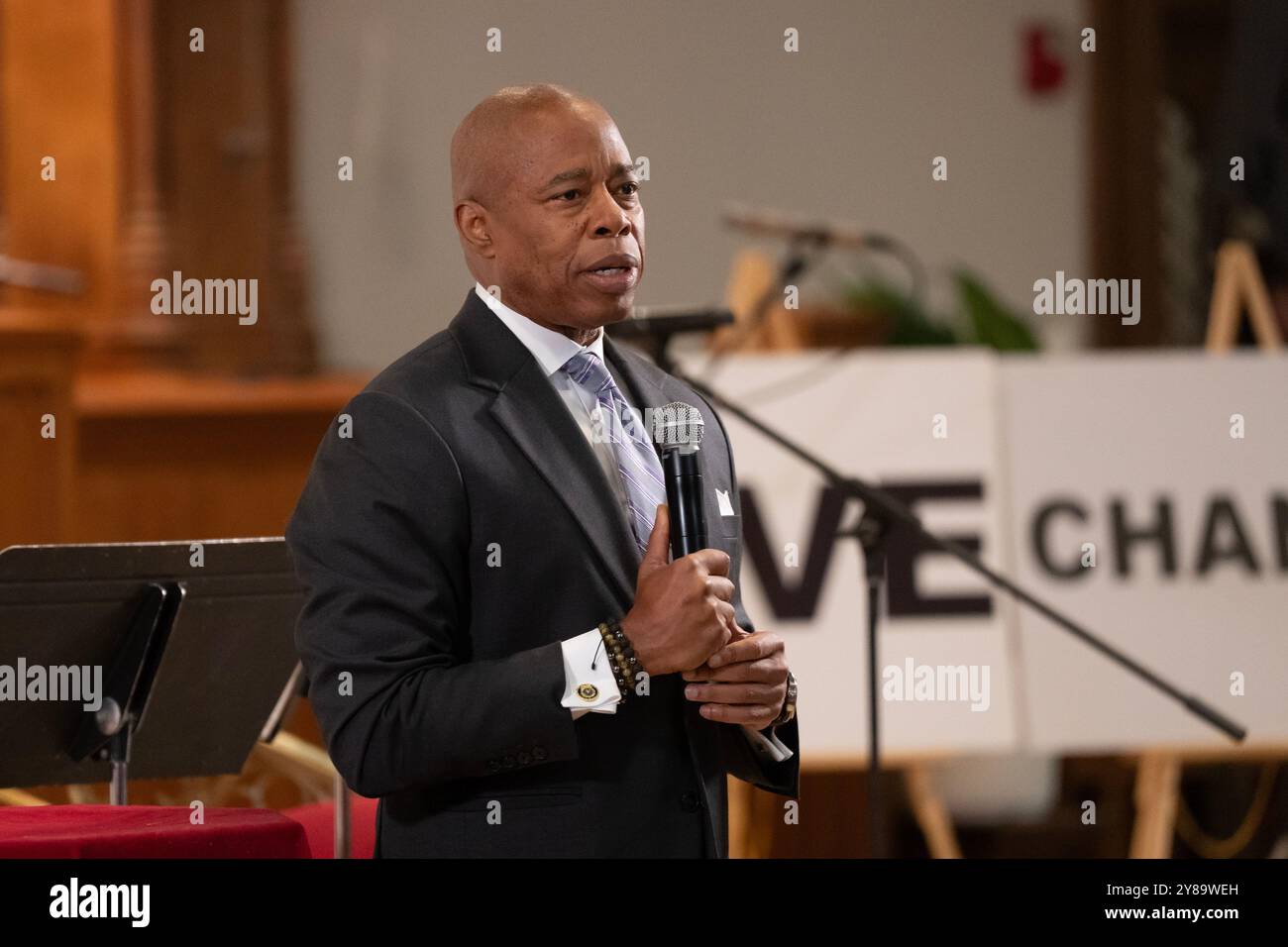 New York, NY, USA, 3 October, 2024: Mayor Eric Adams attends Rosh ...