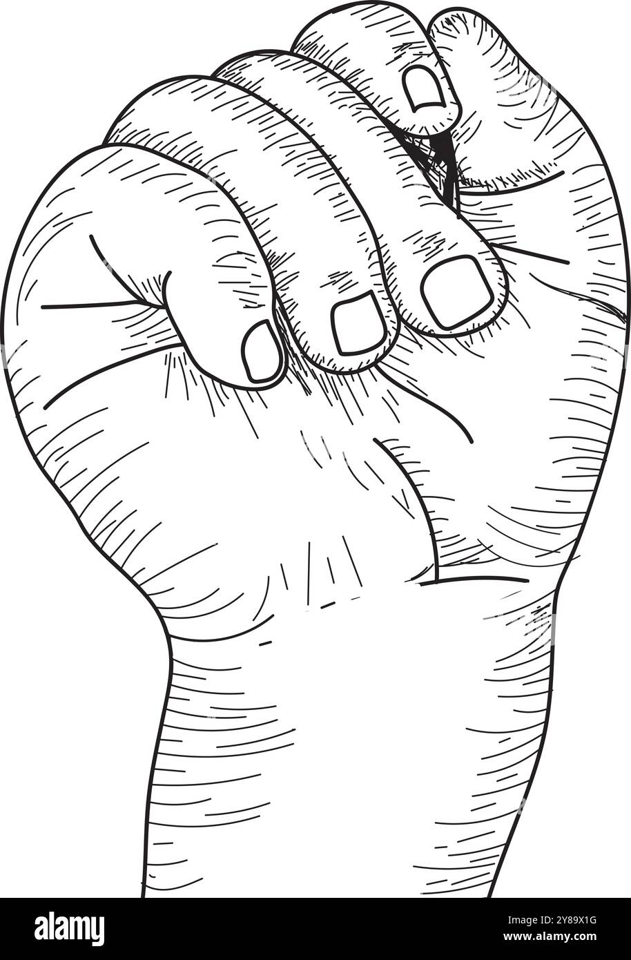 newborn baby's hands sketch, Baby's hands drawn in a linear style, baby ...