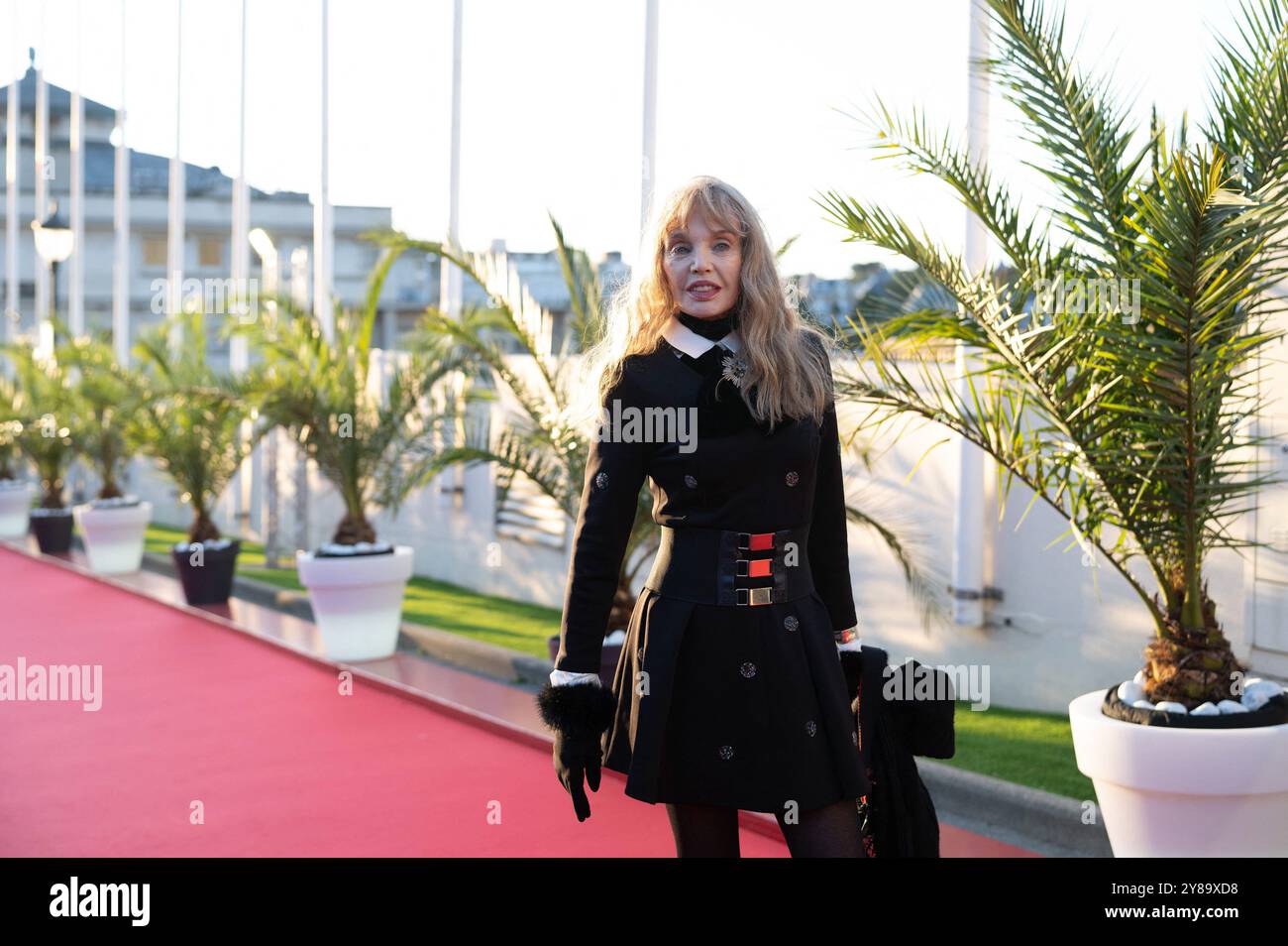 Arielle Dombasle attending the 35th Brritish Irish Film Festival ...