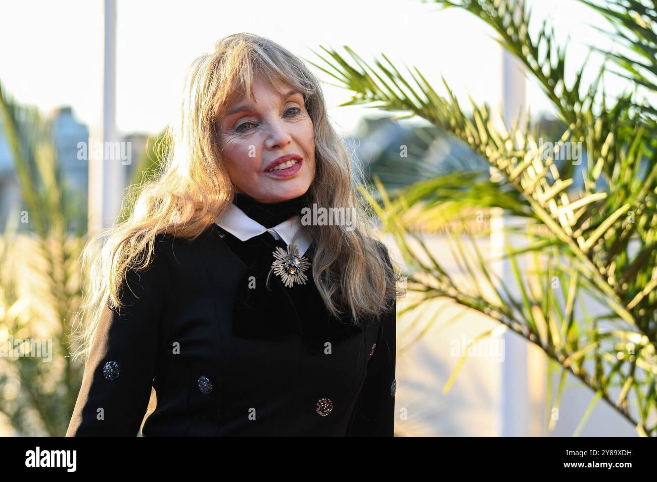 Arielle Dombasle attending the 35th Brritish Irish Film Festival ...