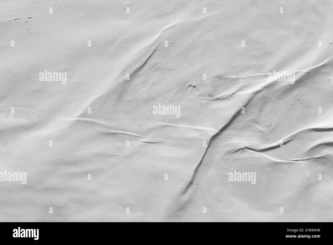 White wheatpaste poster style texture background Stock Photo - Alamy