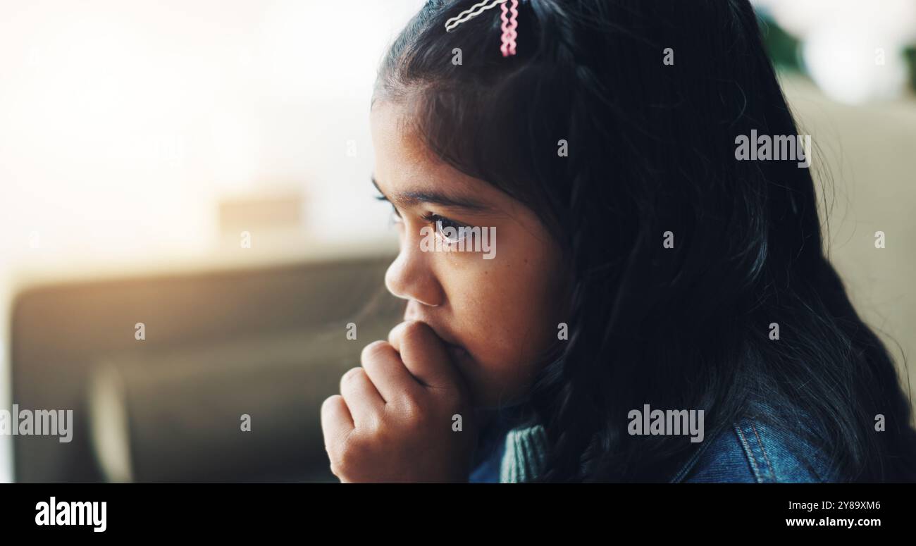 Trauma, anxiety and girl child in therapy for consultation in stress ...