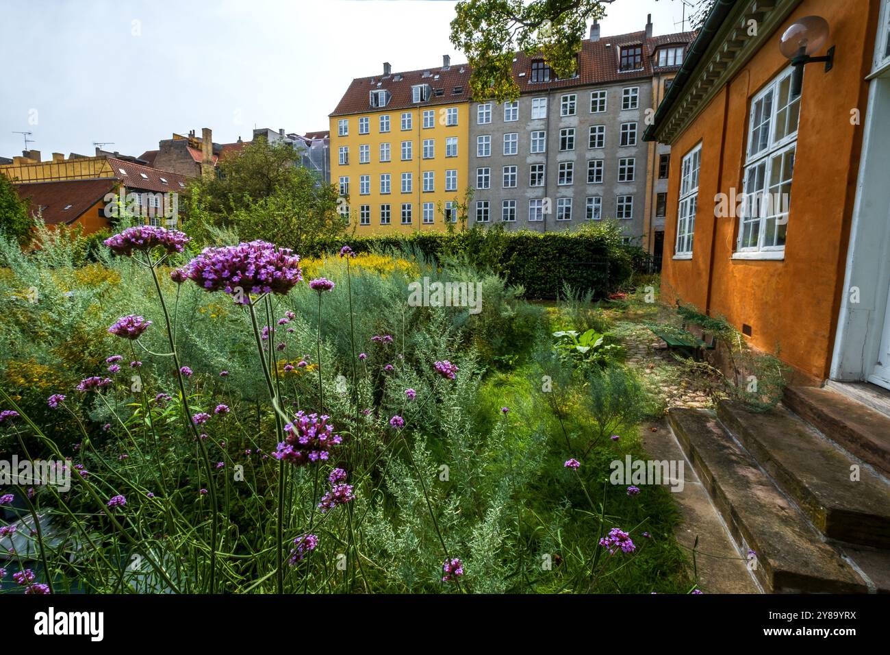 A small cafe at the Medical Museum in Copenhagen, Denmark Stock Photo ...