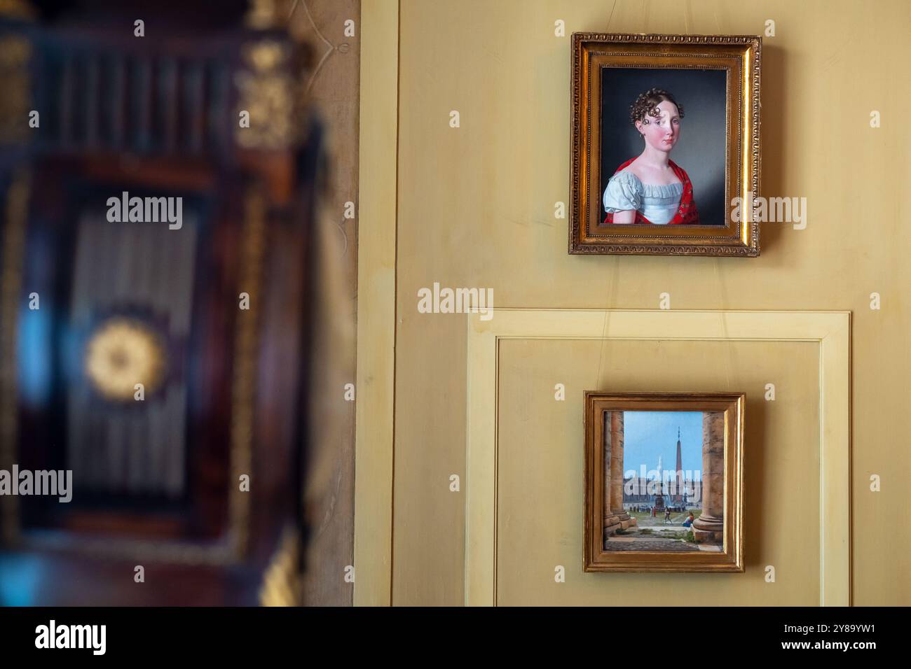 A small portrait of woman at the David Collection in Copenhagen ...