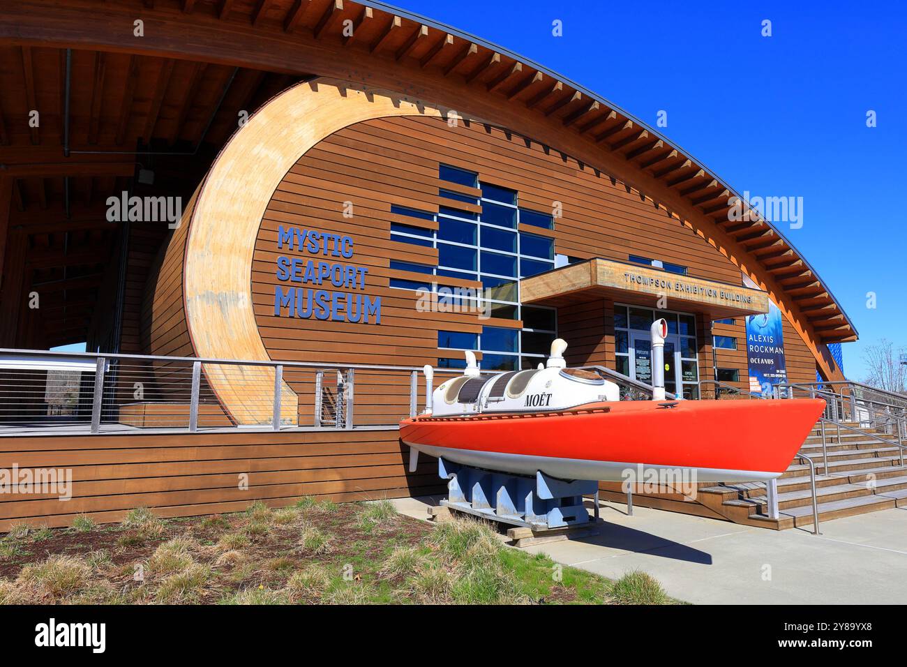 Project Tango pedal boat at Mystic Seaport Museum, Thompson Exhibition ...