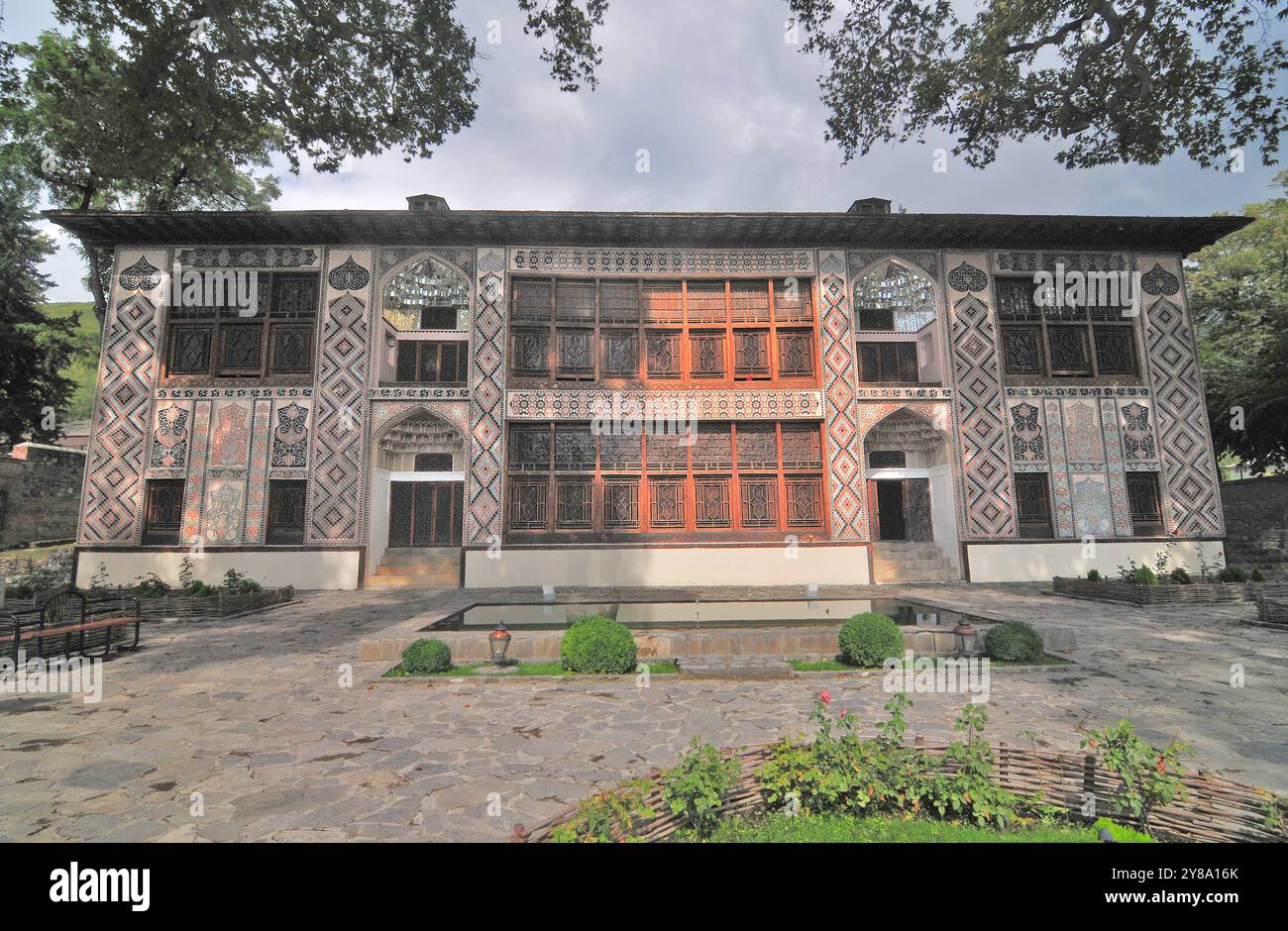 The Palace of Shaki Khans in Shaki, Azerbaijan Stock Photo - Alamy