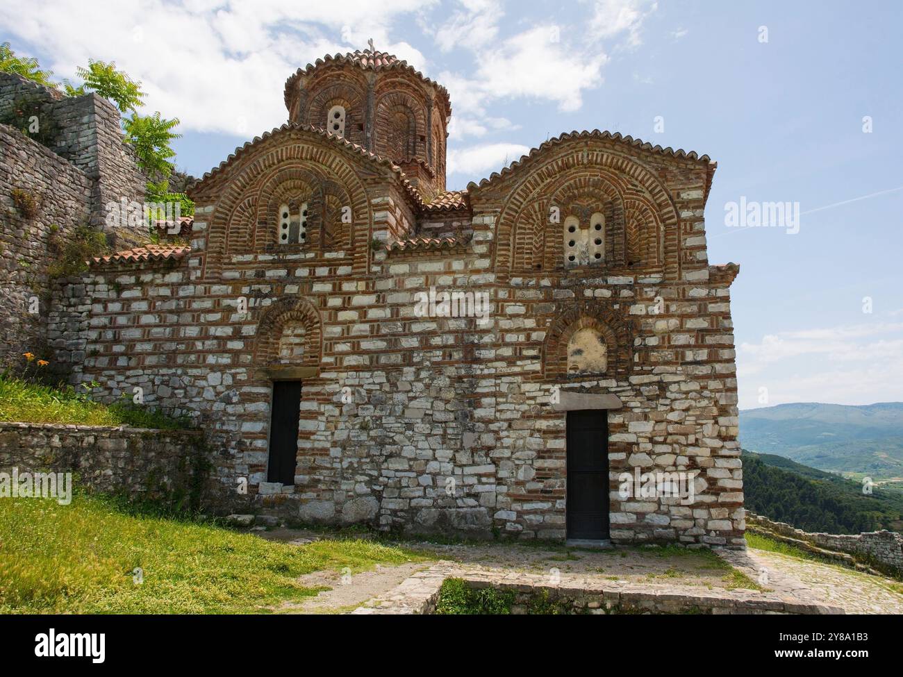 The Eastern Orthodox Church of the Holy Trinity in Berat,Albania. This ...