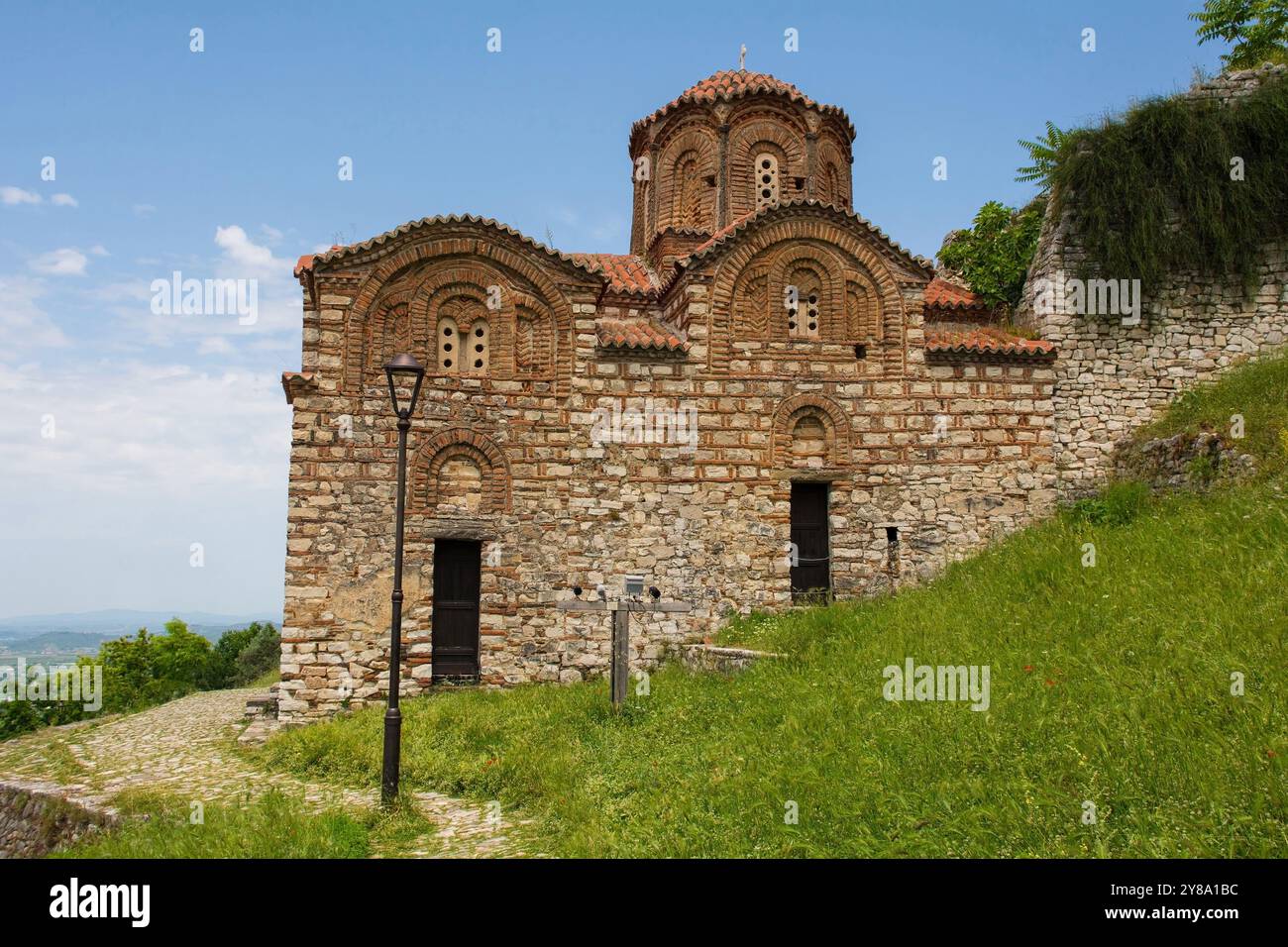 The Eastern Orthodox Church of the Holy Trinity in Berat,Albania. This ...