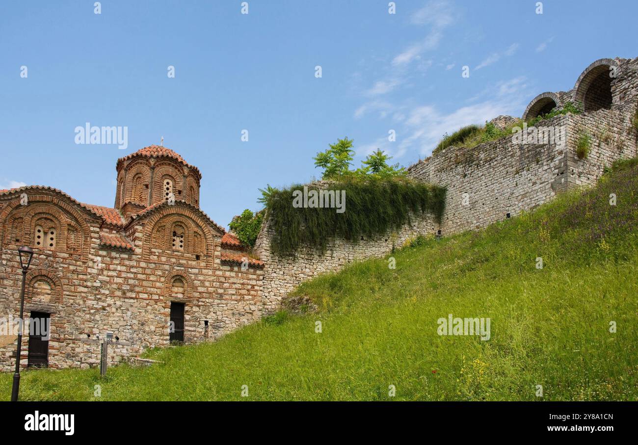 The Eastern Orthodox Church of the Holy Trinity in Berat,Albania. This ...