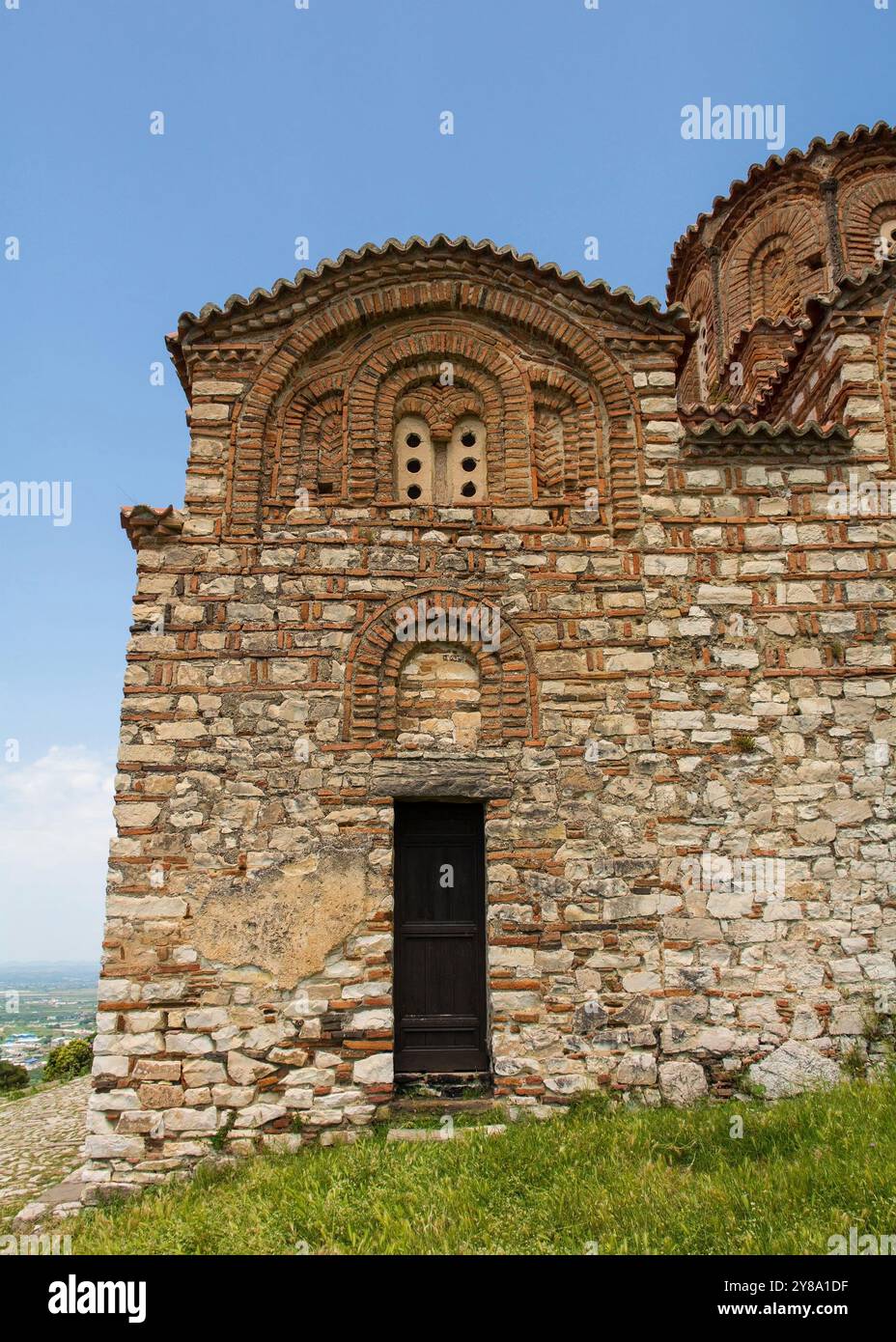 The Eastern Orthodox Church of the Holy Trinity in Berat,Albania. This ...