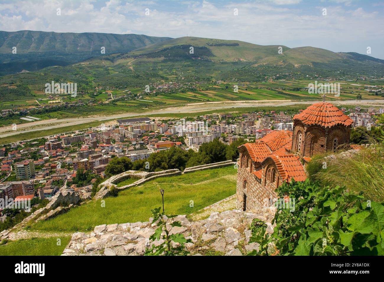The Eastern Orthodox Church of the Holy Trinity in Berat,Albania. This ...