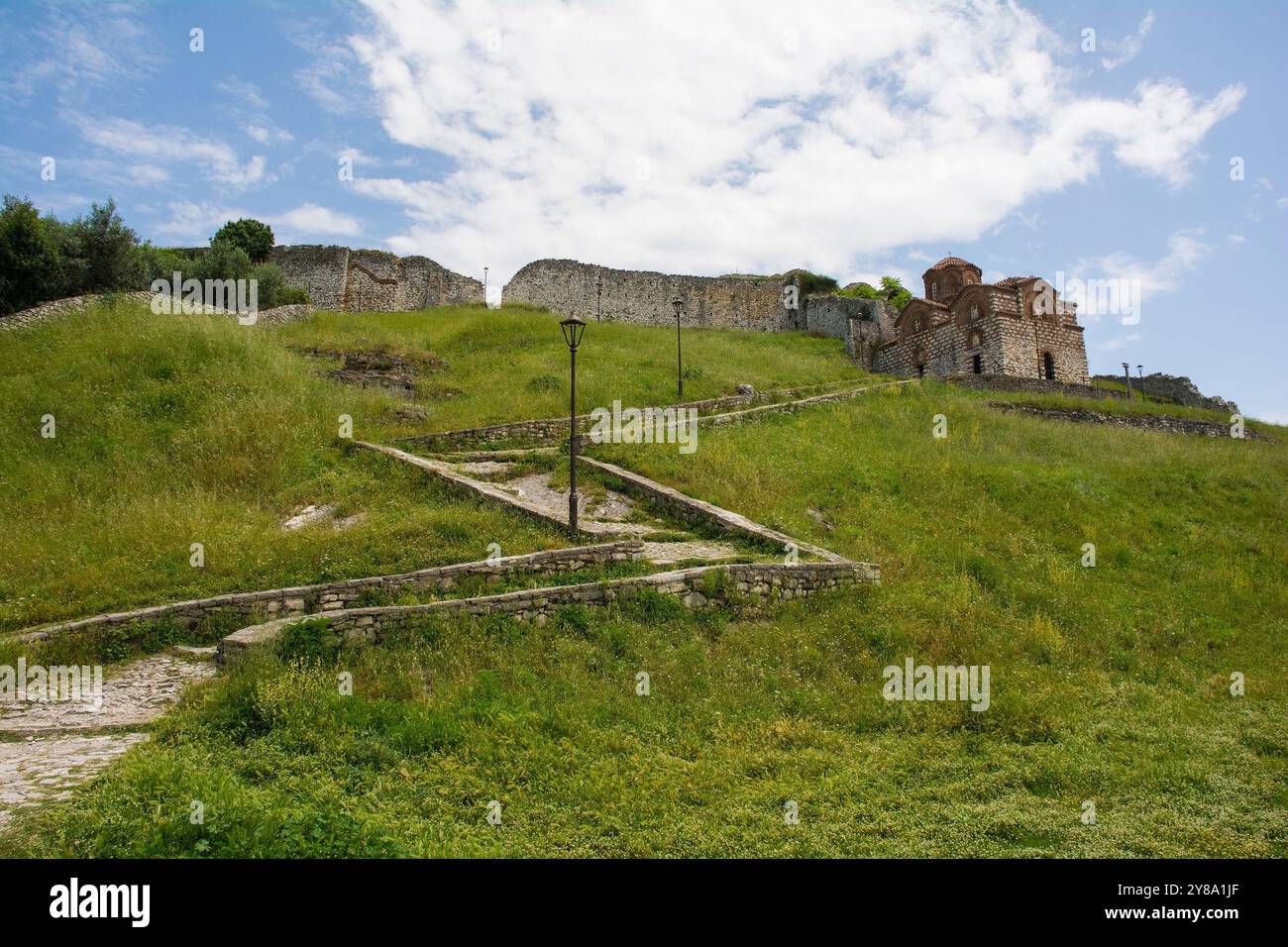 The Eastern Orthodox Church of the Holy Trinity in Berat,Albania. This ...