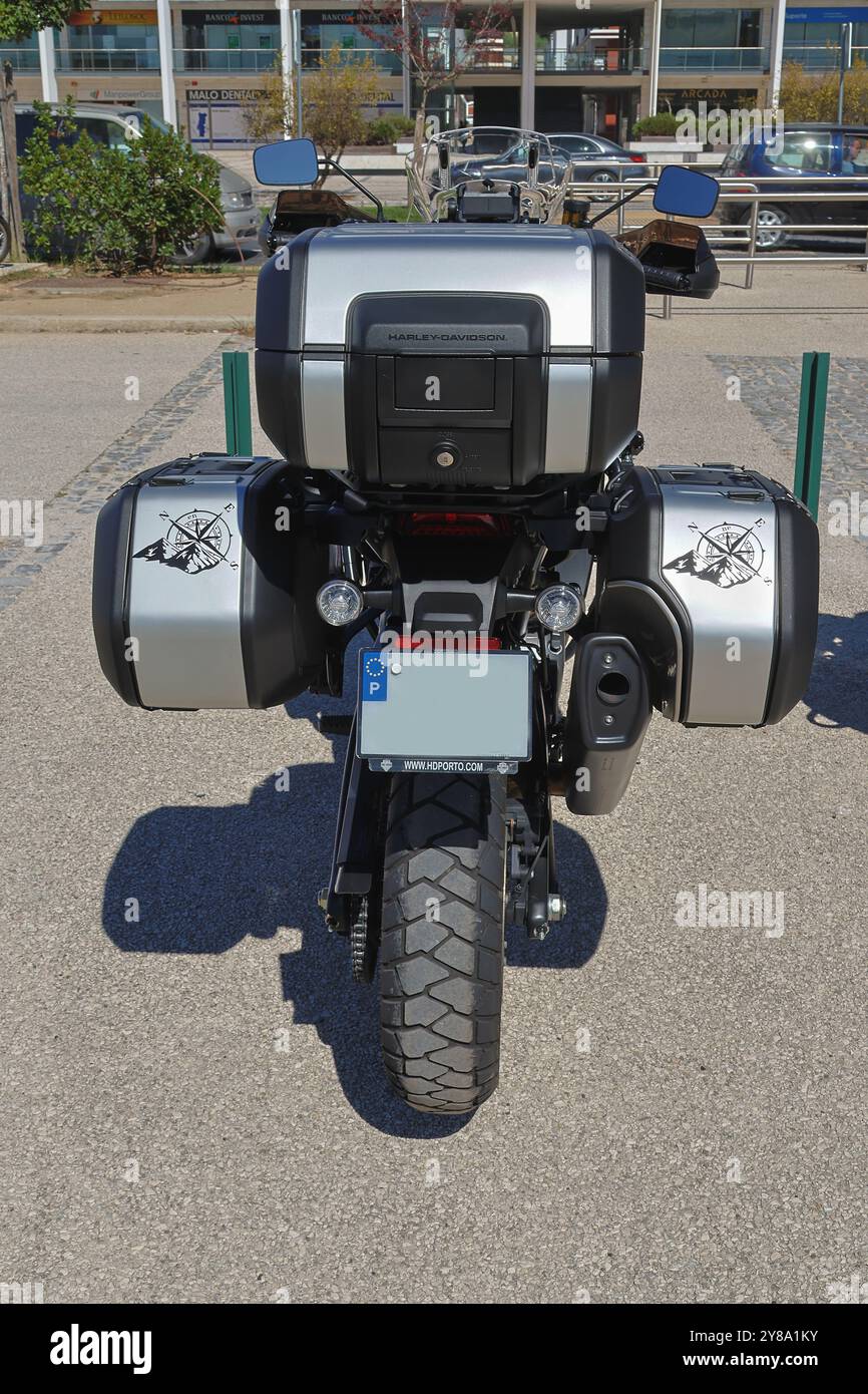 Black harley davidson 1250 revolution max motorcycle with three storage ...
