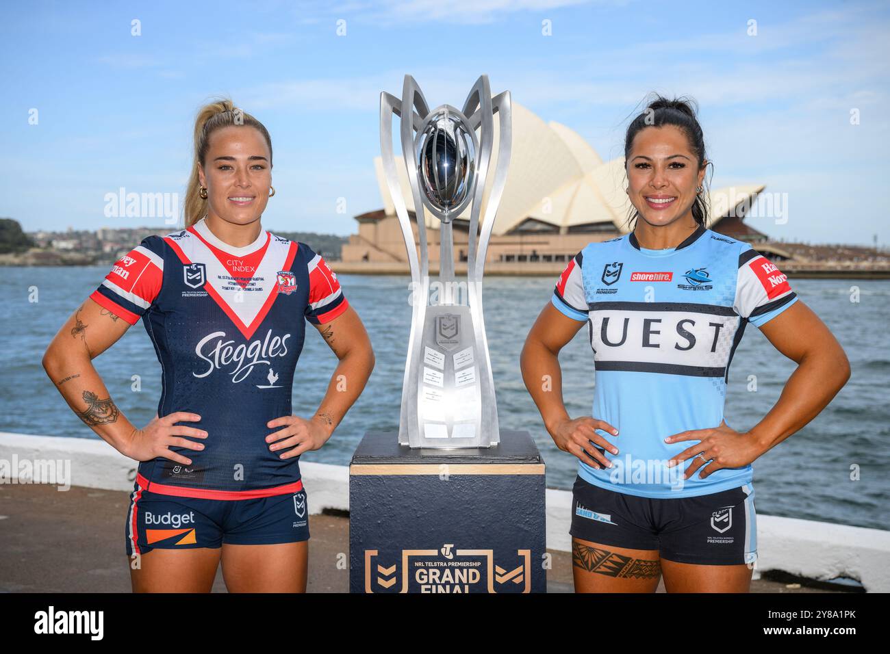 Sydney, Australia. 04th Oct, 2024. Sydney Roosters captain Isabelle ...