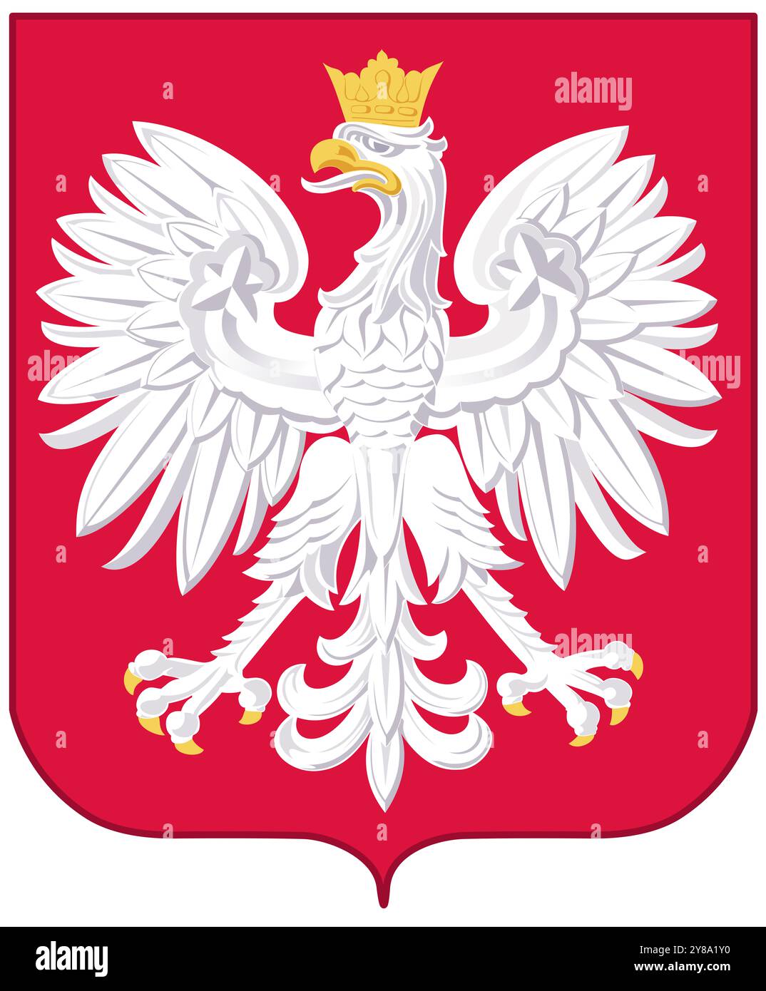 Poland national football team logo Stock Photo - Alamy