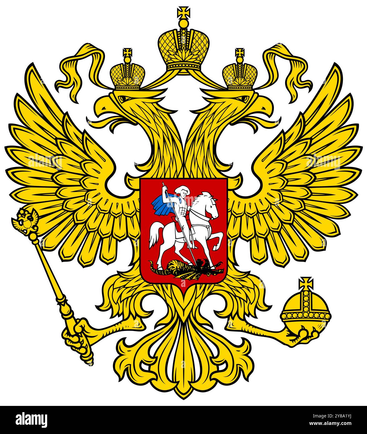 Russia national football team logo Stock Photo - Alamy