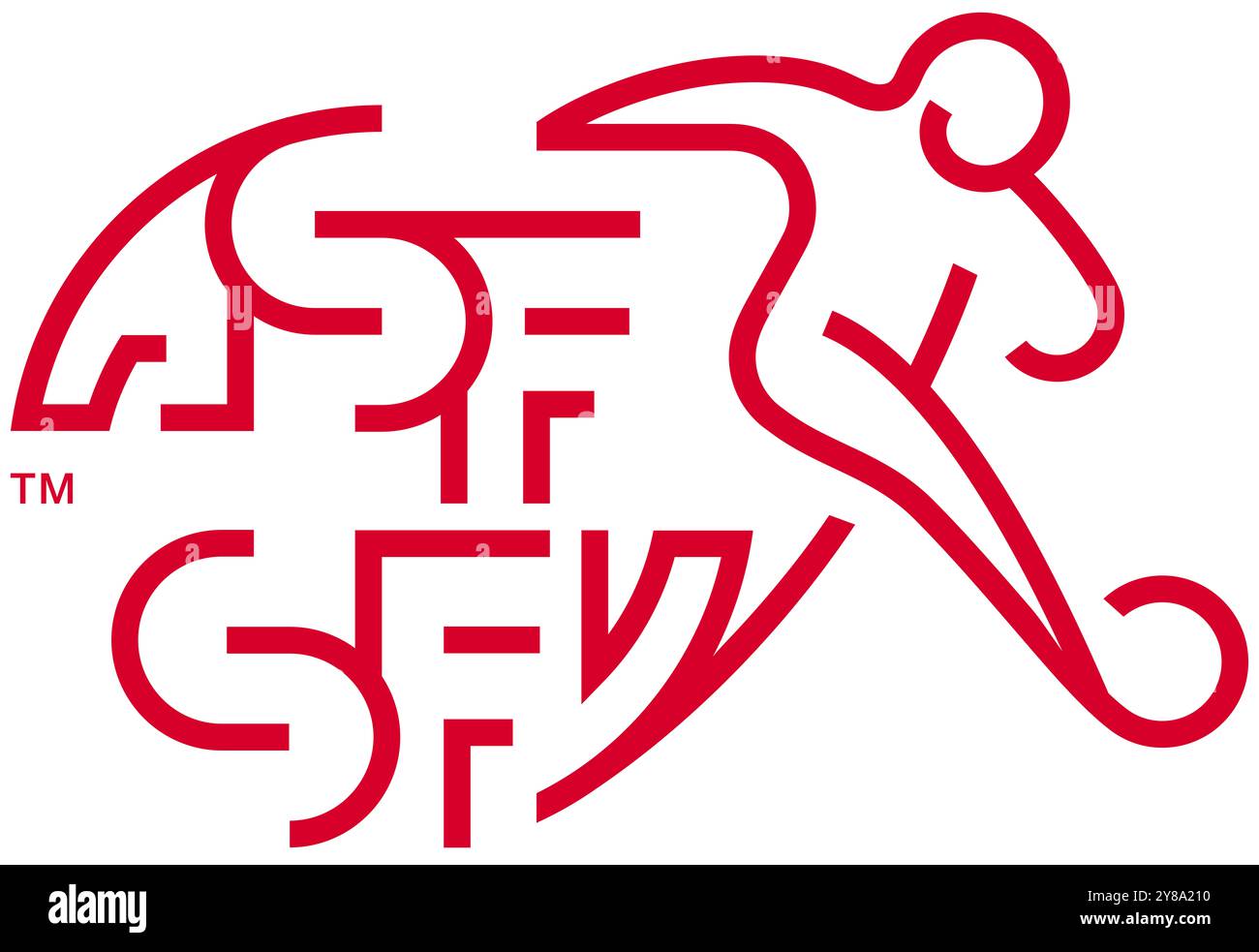 Swiss Football Association logo Stock Photo - Alamy