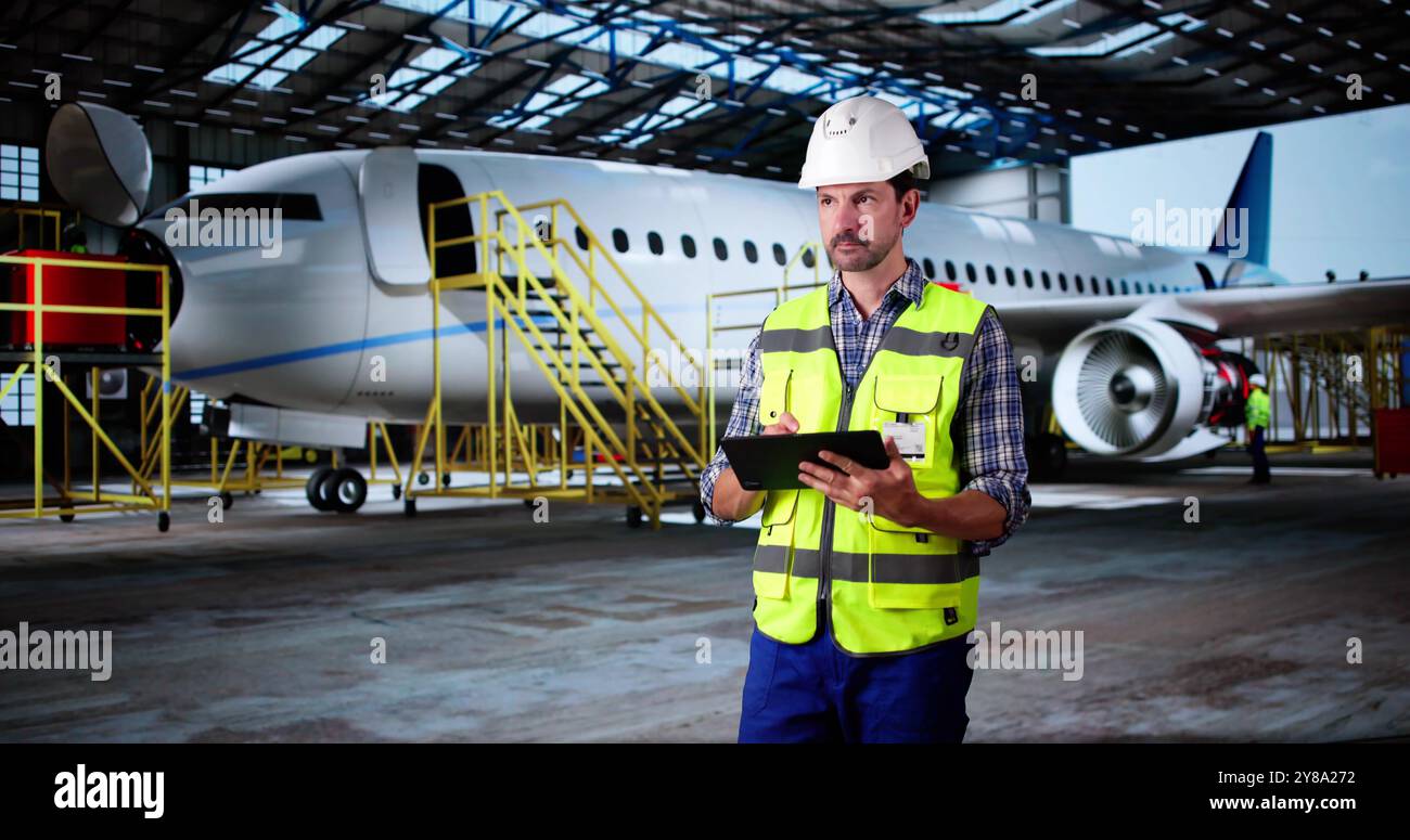 Aviation industry workers hi-res stock photography and images - Alamy