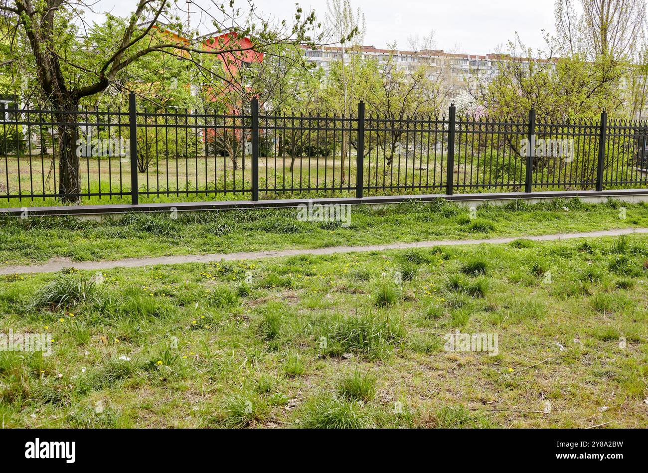 Decorative black wrought iron frame hi-res stock photography and images ...