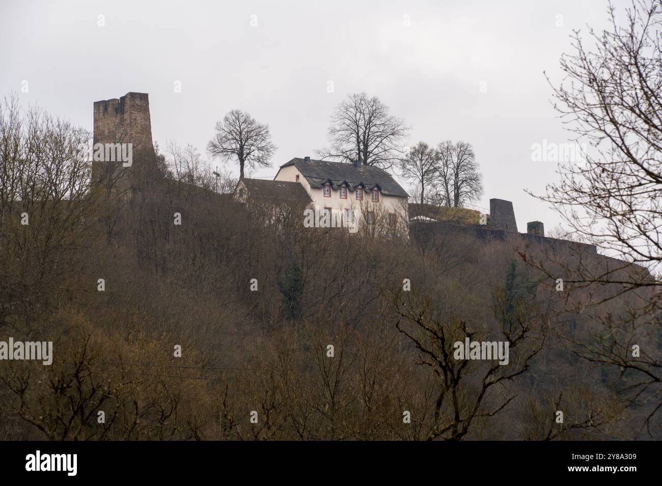 The Border Bridge over the Our River at Wallendorf, more or less along ...