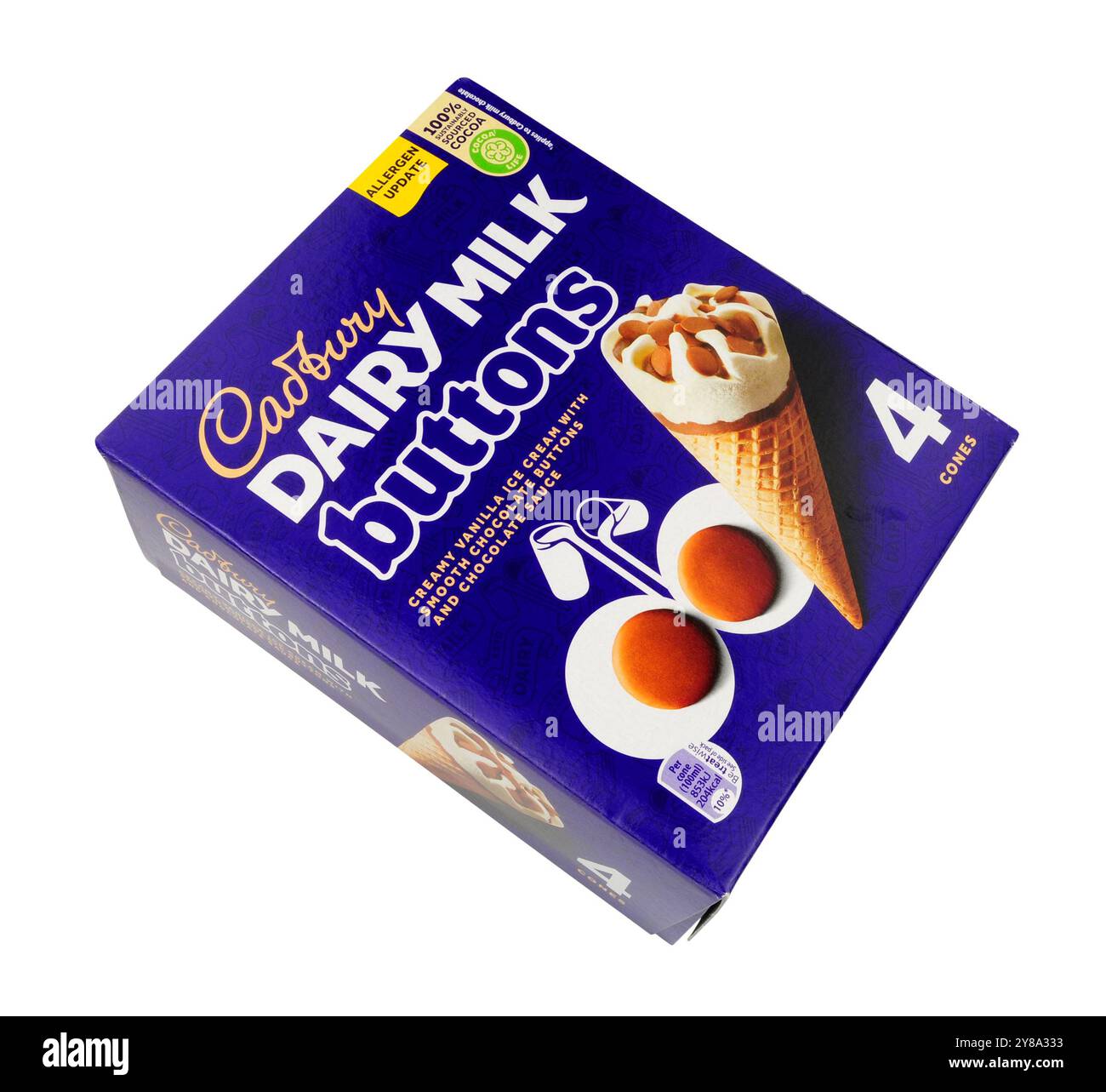 Cadbury dairy milk buttons ice cream biscuit cones with a chocolate ...