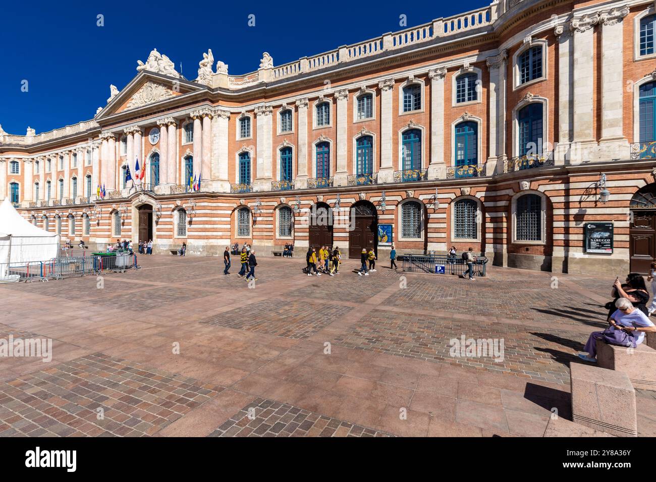 Capitole de Toulouse is the heart of the municipal administration and ...