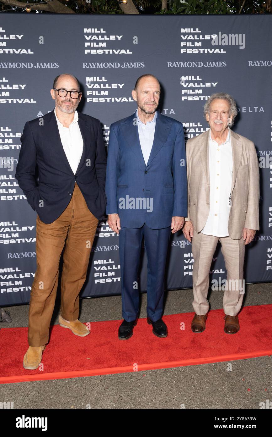 Mill Valley, USA. 03rd Oct, 2024. Actor Ralph Fiennes, Director Edward ...