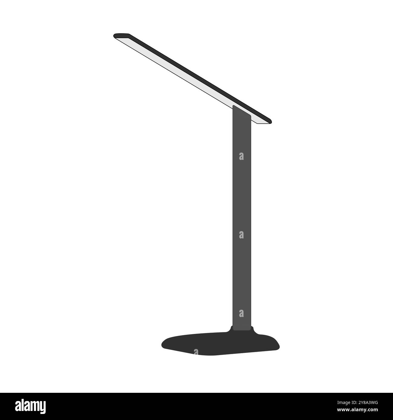 Regular flexible desk lamp. Contemporary interior home and office decor ...