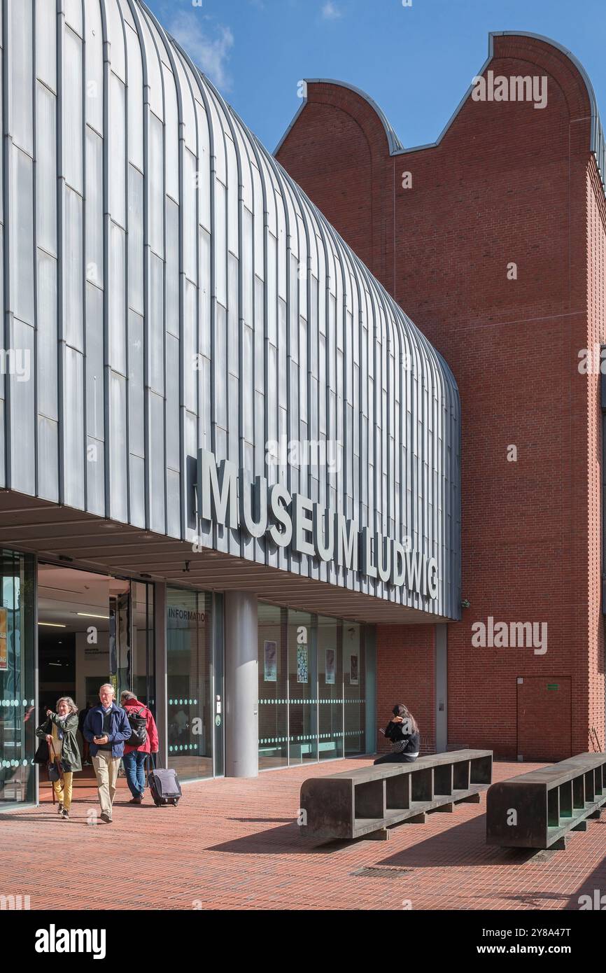 Museum Ludwig in Cologne. The Museum Ludwig in Cologne is one of the most important museums of ...