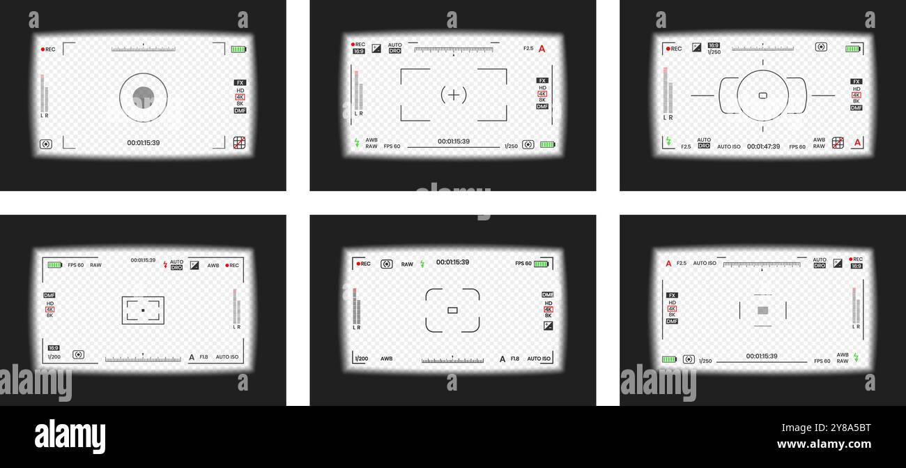 Camera viewfinder transparent background Cut Out Stock Images ...
