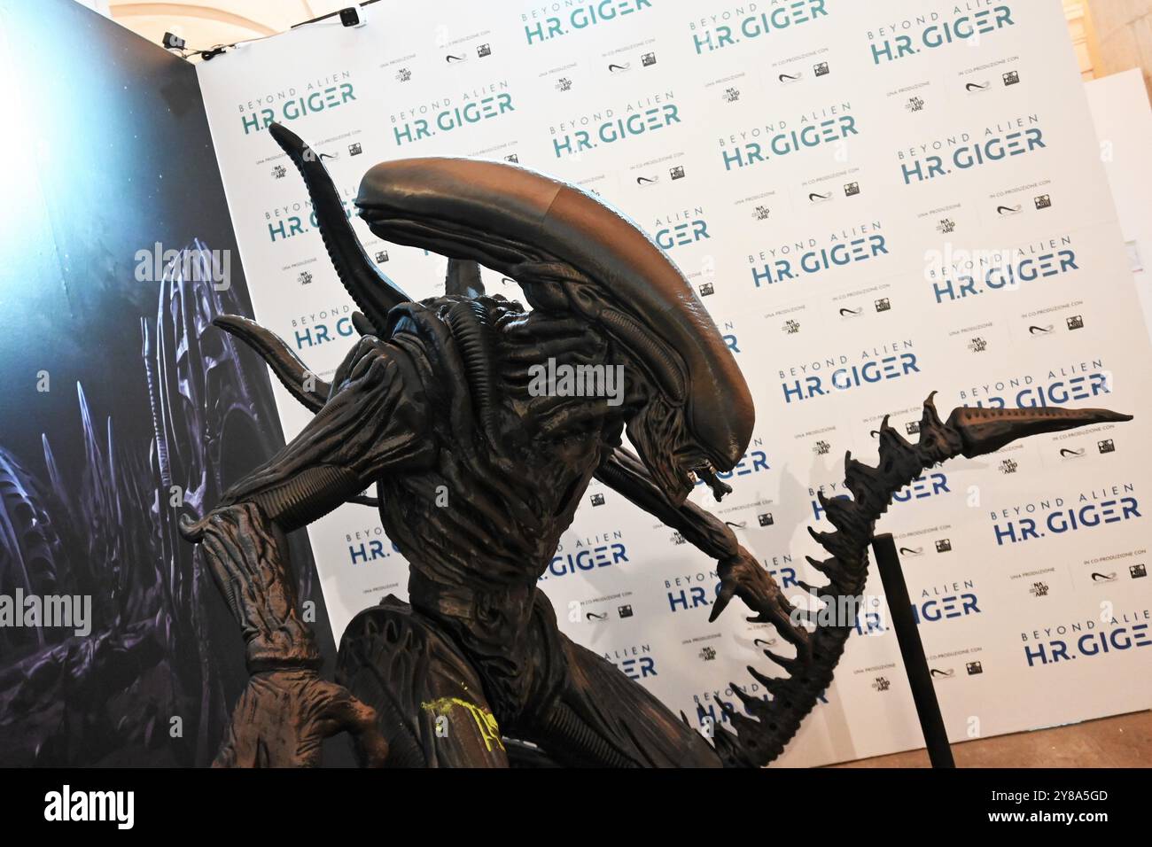 Turin, Italy Beyond Alien HRGIGER presentation of the first exhibition ...