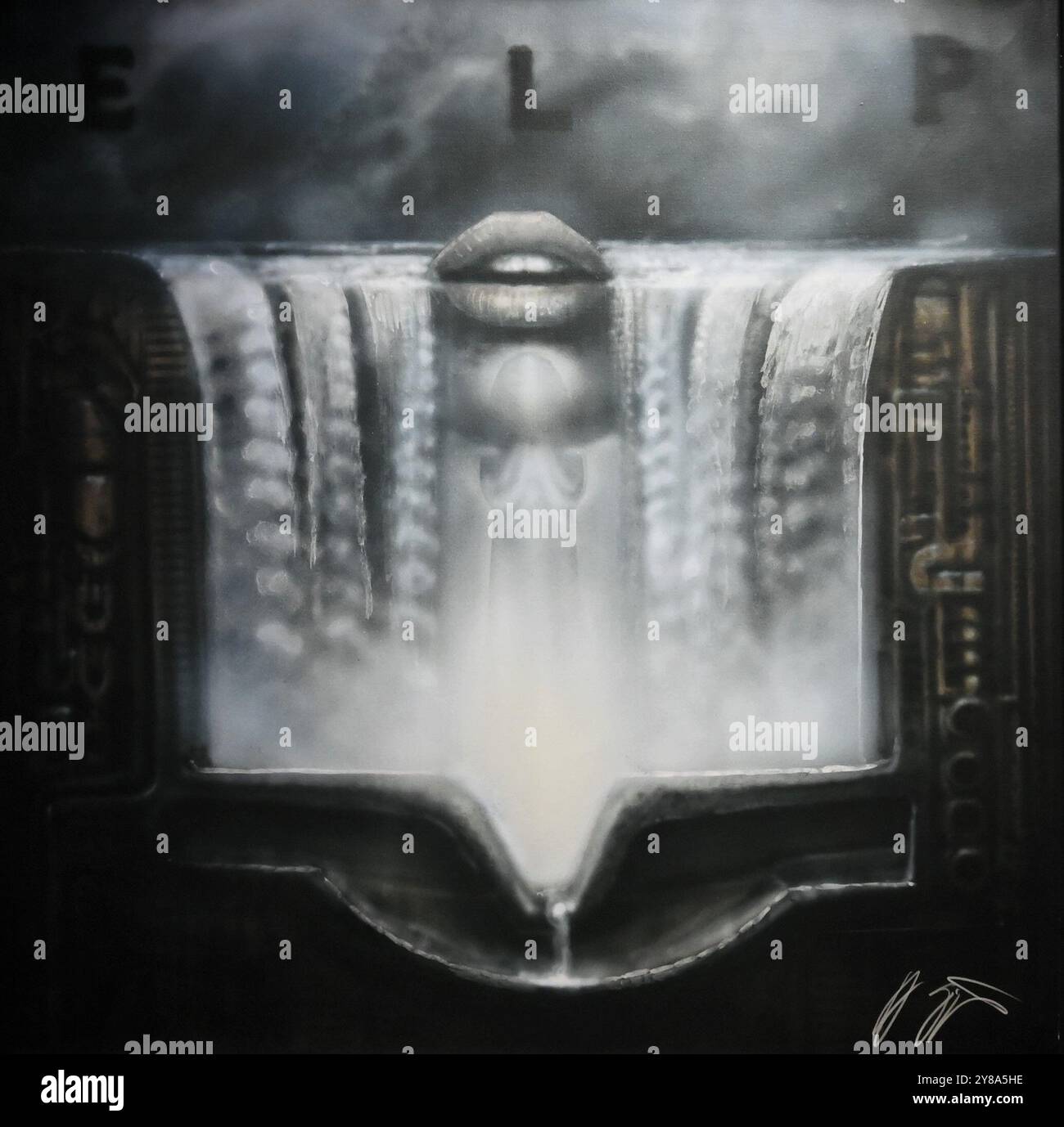 Turin, Italy Beyond Alien HRGIGER presentation of the first exhibition ...