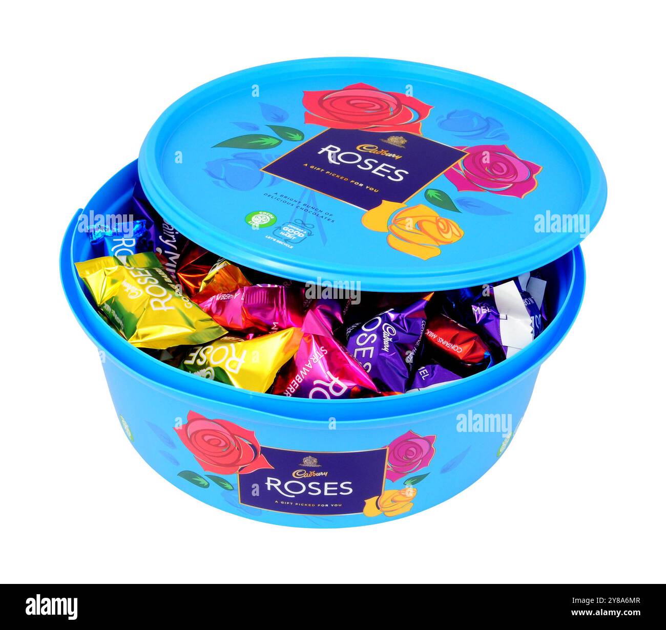 Cadbury roses an assortment of chocolates in a 600g tub Stock Photo - Alamy