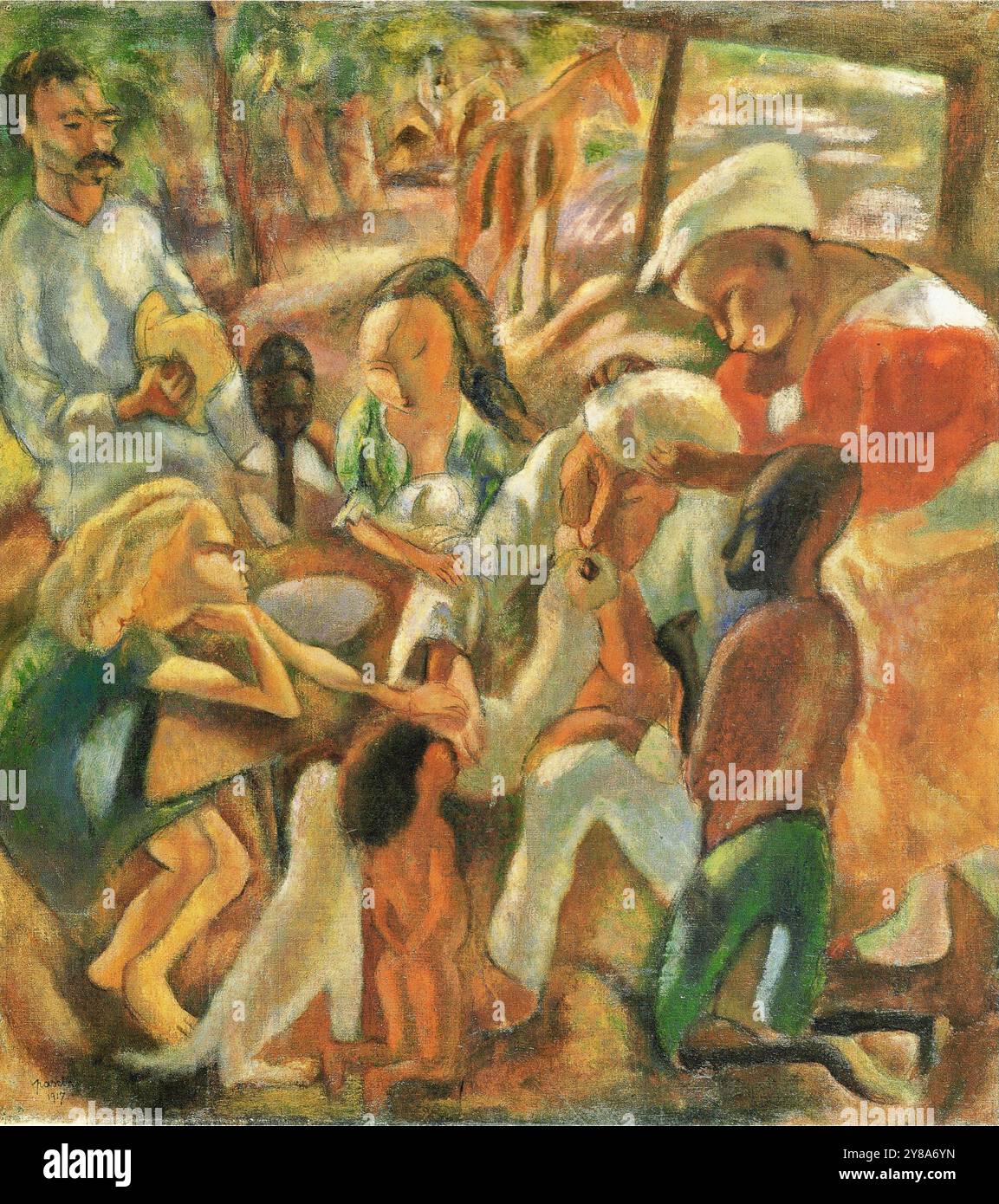 Jules Pascin - The Good Samaritan - 1917 Stock Photo - Alamy