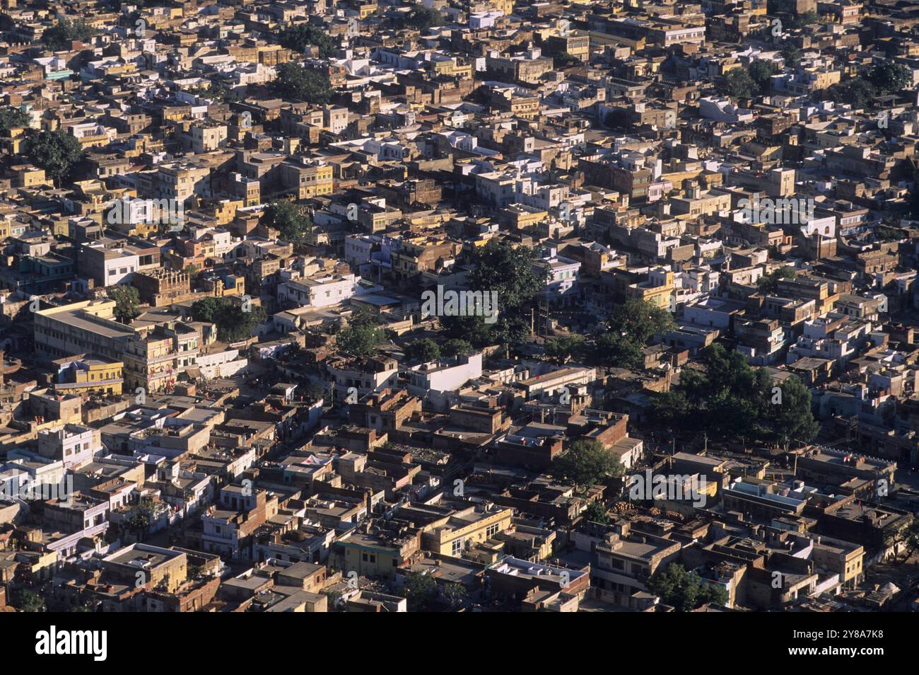 Aerial view, Jaipur, Rajasthan, India Stock Photo - Alamy