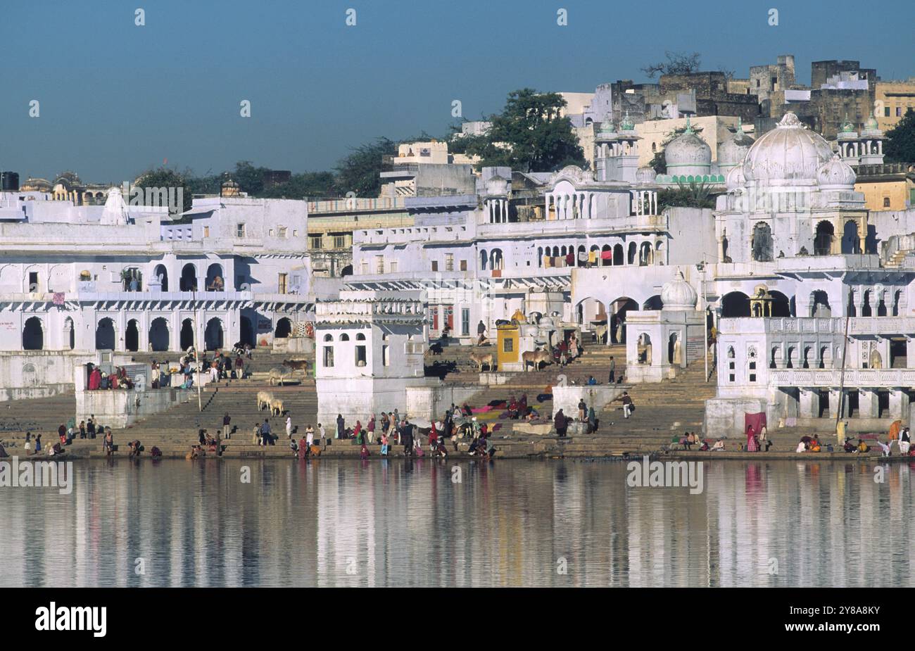 India, Rajasthan, Jaisalmer, Pokhran, a religious center and well worth ...